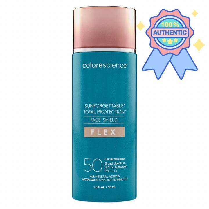 COLORESCIENCE Sunforgettable® Total Protection™ Face Shield Flex SPF 50 ...
