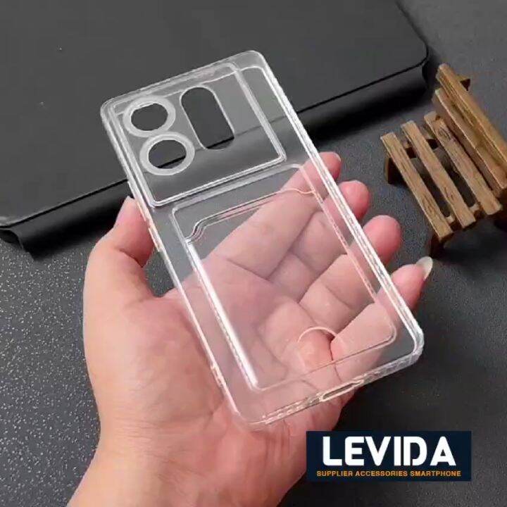 Infinix Zero 30 4G Infinix Zero 30 5G Clear Wallet Card Case Bening / Card Holder Kartu | Lazada ...