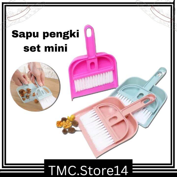 Sapu Pengki Mini Set Mini Dustpan Set | Lazada Indonesia