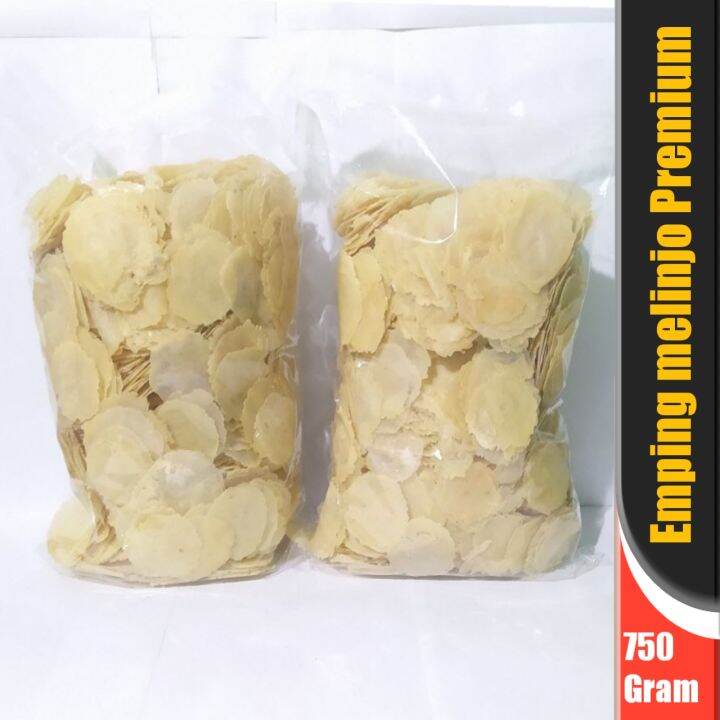 Emping melinjo super tipis kemasan mentah - sumberpangan89 | Lazada ...