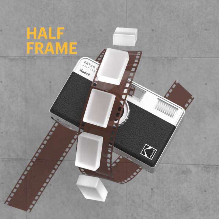 Kodak Ektar H35 Half Frame 35mm Film Camera - Refillable Film Reusable ...
