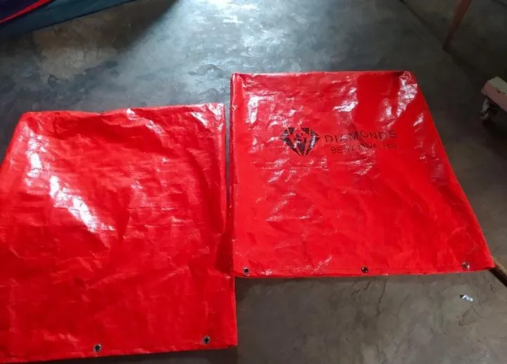 PROMO !!! Karung terpal Tebal ukuran L 100cm x T 120cm, karung kurir ...