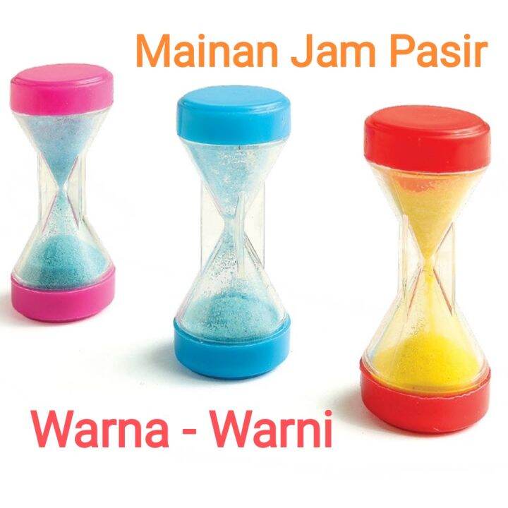 Mainan Jam Pasir Warna Warni Fancy MD 3397 | Lazada Indonesia