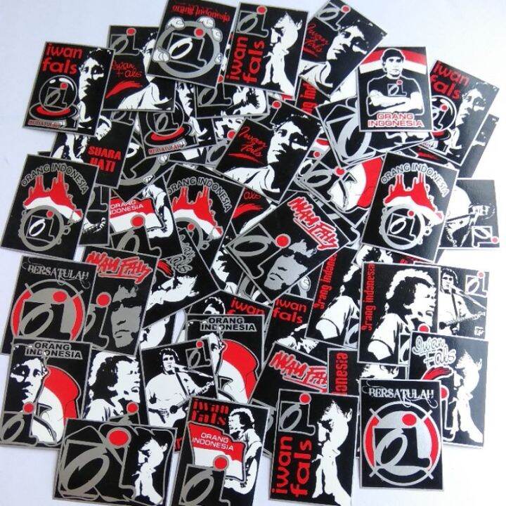 Pakat Sticker/Stiker Graftac Random Edisi Iwan Fals Oi | Lazada Indonesia