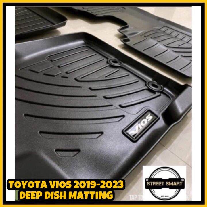 TOYOTA VIOS 2019-2023 3D DEEP DISH MATTING | Lazada PH