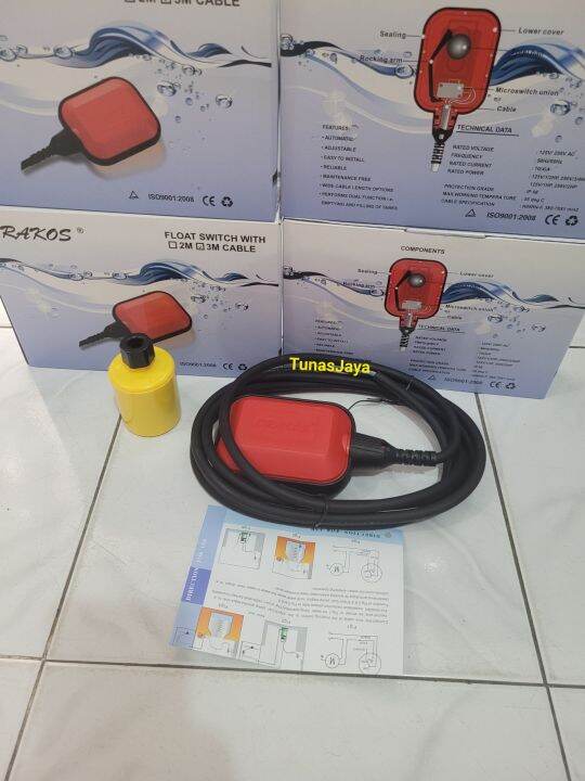 Pelampung otomatis Float Switch DRAKOS 3Meter | Lazada Indonesia