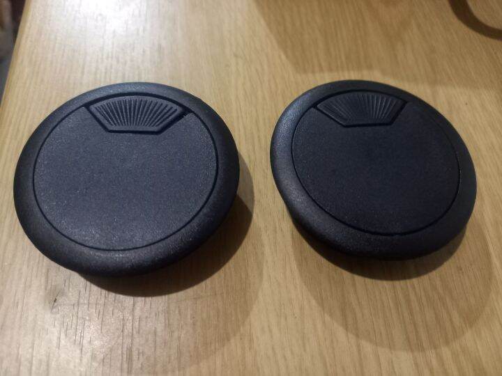 Office Table Cable Grommet Hole Black 50mm (5pcs) | Lazada PH