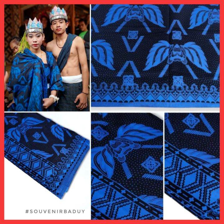 Kain Batik asli Baduy batik hitam biru | Lazada Indonesia