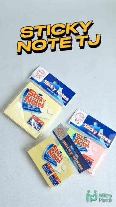 Sticky Notes Joyko 654 Memo Tempel Stick Penanda Halaman Besar | Lazada ...