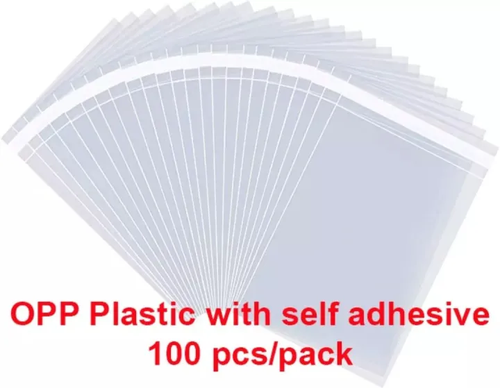 Extra Large plastic with adhesive - plastic na may pandikit | Lazada PH