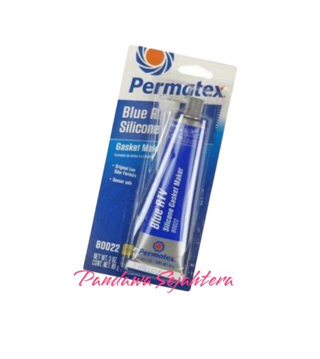 Permatex Blue RTV Silicone Gasket Maker | Lazada Indonesia