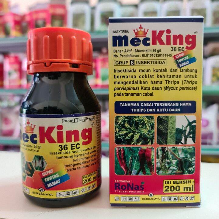 Insektisida MecKing 36 EC isi 200 ml. abamektin 36 g/l | Lazada Indonesia