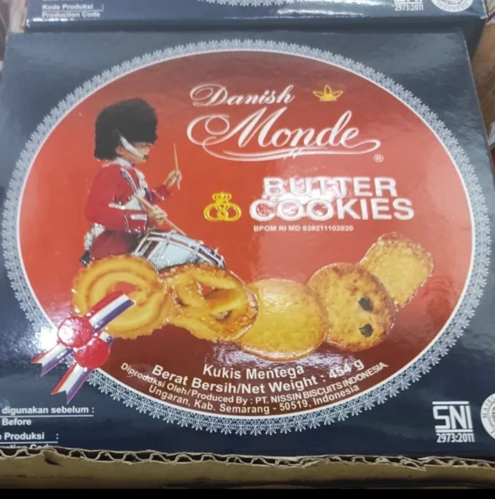 Danish Monde Butter Cookies Kaleng 454 gr | Lazada Indonesia