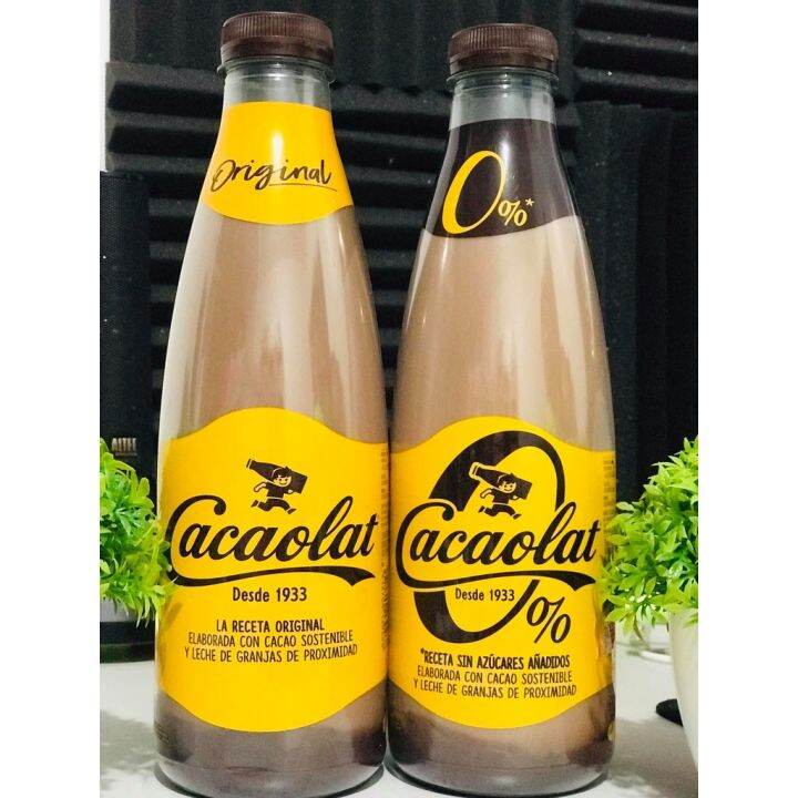 Cacaolat Original | 0% Sugar | Sugar Free Milkshake Chocolate Drink 1L ...
