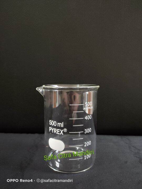 Beaker Glass 500ml / Gelas Kimia 500ml Pyrex | Lazada Indonesia