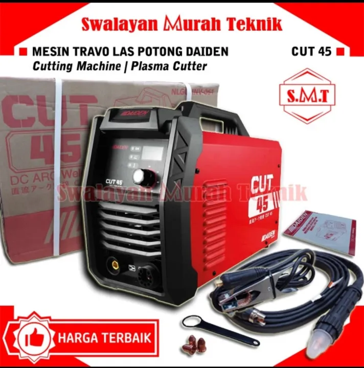 DAIDEN CUT45 Trafo Las Potong Cut 45 Welding Inverter Plasma Cutting | Lazada Indonesia