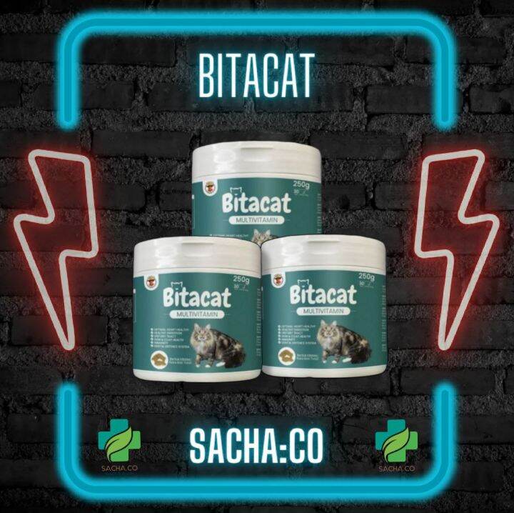 ORIGINAL BITACAT MULTIVITAMIN FOR CAT BITACAT VITAMIN KUCING CAT ...