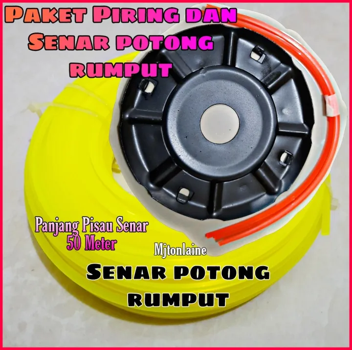 Pisau Senar Potong Rumput Pisau Babat Rumput Senar 50 Meter Nylon Model ...