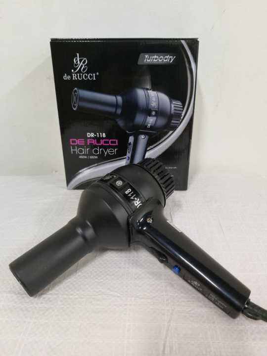 Hair Dryer De rucci 118 450 watt | Lazada Indonesia