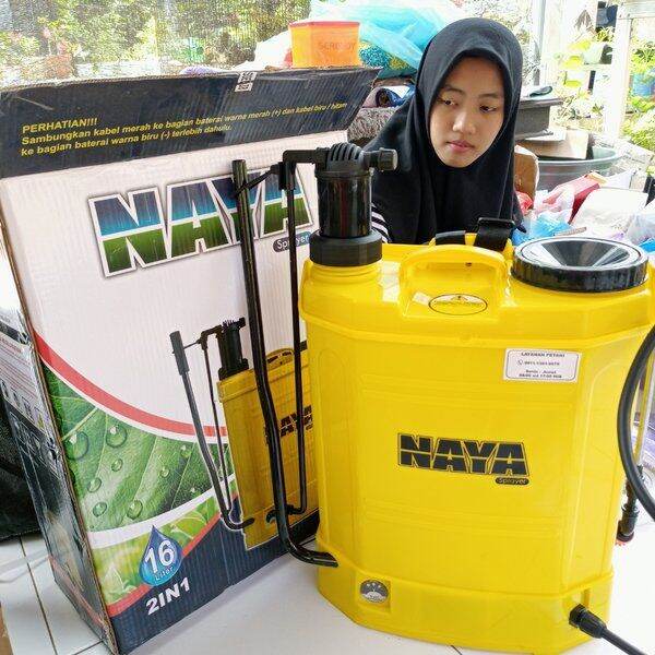 TANGKI SPRAYER NAYA ELEKTRIK PLUS MANUAL 16LITER | Lazada Indonesia