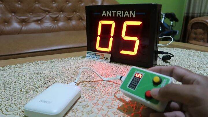 Mesin Antrian 2 Digit Wireless Dengan Voice Tombol Keypad | Lazada Indonesia