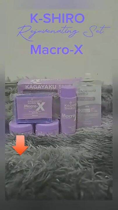 Macro-X Exfoliating Rejuv Kit - Kagayaku SHIRO by Heavenly Skin Potion ...