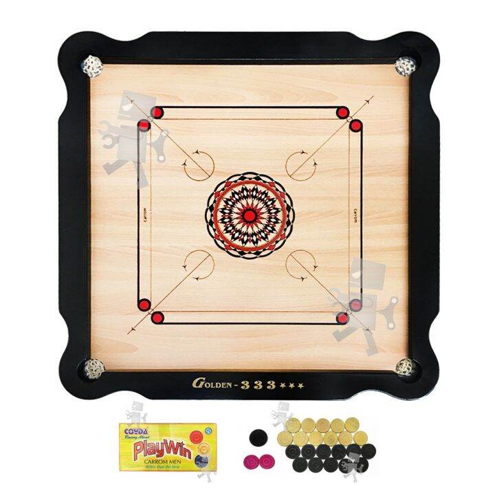 Classic Carrom Board 88cm Rubber Wood traditional games board | Lazada