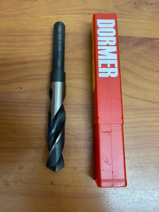 Dormer(Original)HSS 1/2 Reduce Shank drill bit 17mm(FOR METAL USE ONLY ...