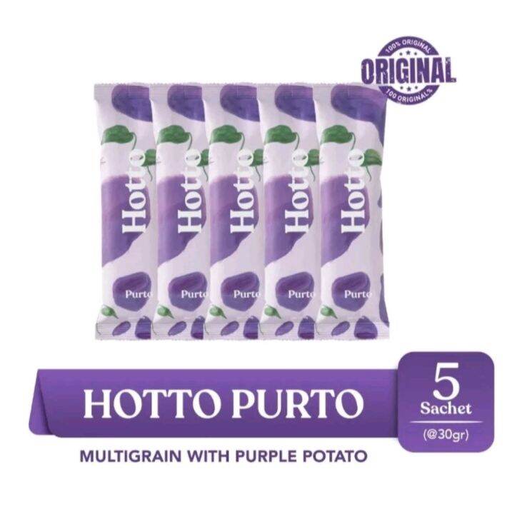 HOTTO PURTO MULTIGRAIN 5 SACHET KEMASAN 30GR ORIGINAL | Lazada Indonesia
