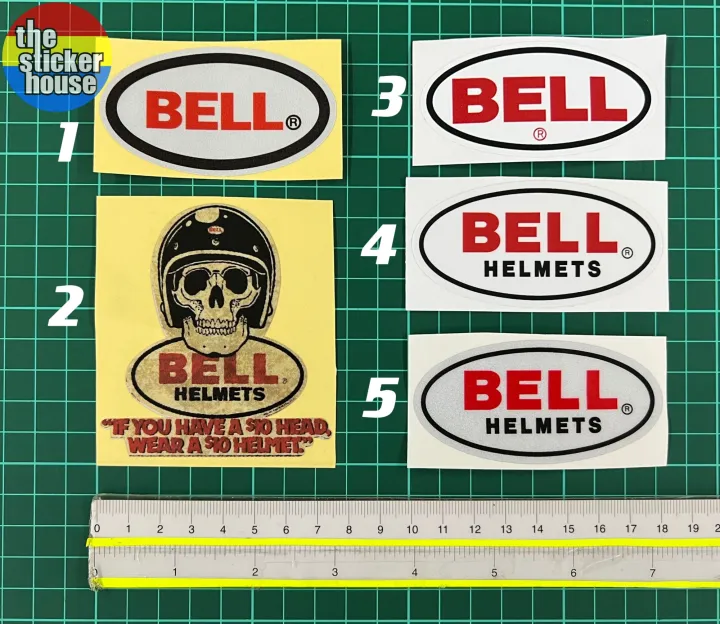 BELL HELMETS / BELL DESIGNS STICKER PRINTING DESIGNS (PANTULAN & WARNA ...