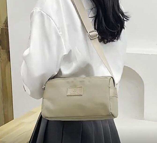 Hathin muii tas selempang COLORFUL FOX 0427 tas selempang wanita nilon ...