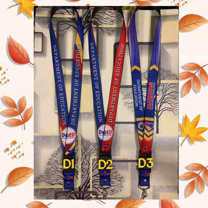 DEP ED MATATAG id lace lanyards only | Lazada PH