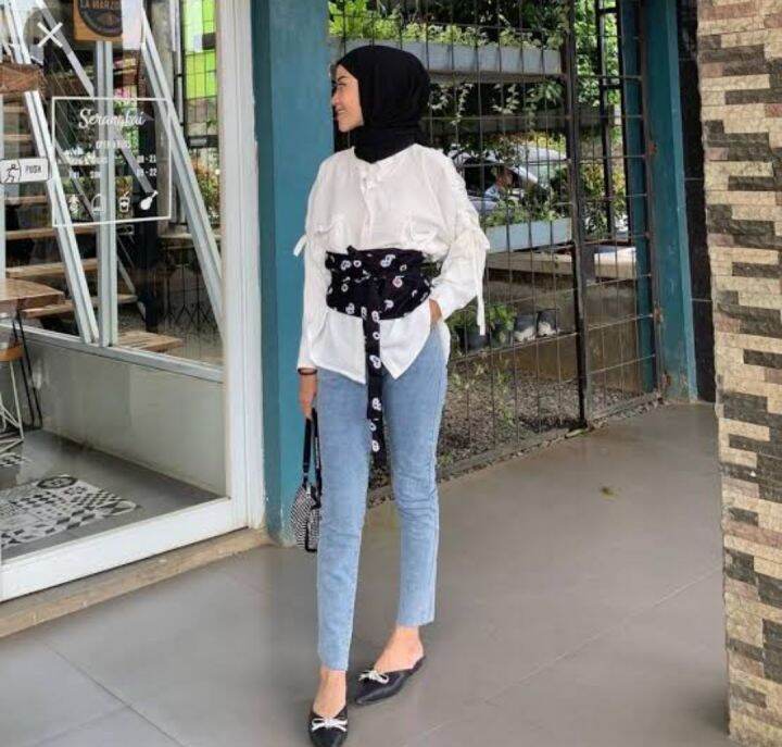 OBI BELT BATIK IKAT PINGGANG MODERN | Lazada Indonesia