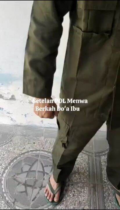 |BAJU SETELAN SERAGAM PDL MENWA RESIMEN MAHASISWA HIJAU DRILL LAPANGAN TACTICALPDL MENWA ...