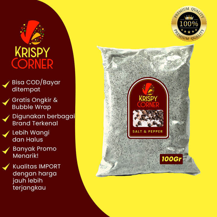 BUMBU TABUR RASA SALT AND PEPPER 1kg BUMBU TABUR ORIGINAL SHIHLIN ...