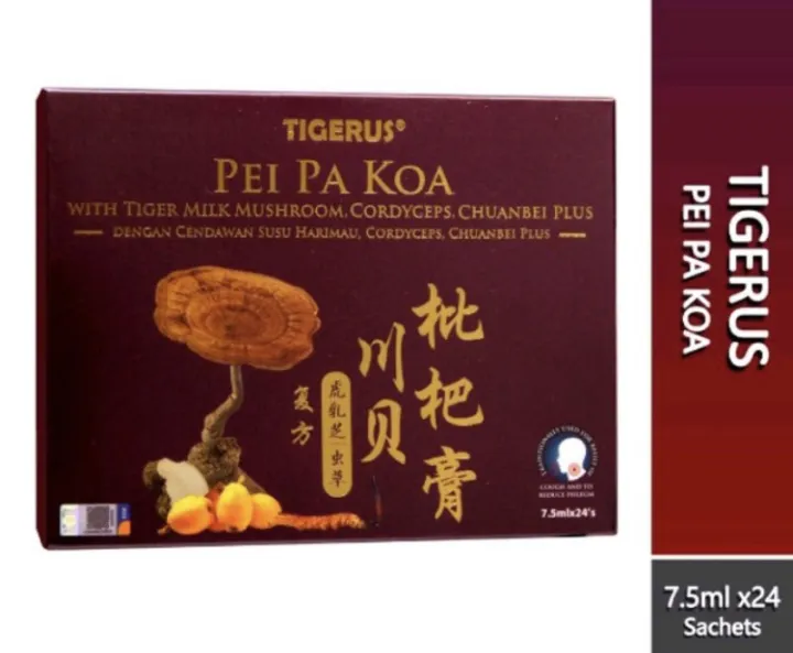 TIGERUS PEI PA KOA with LIGNOSUS RHINOCERUS, CORDYCEPS, CHUANBEI PLUS(7 ...