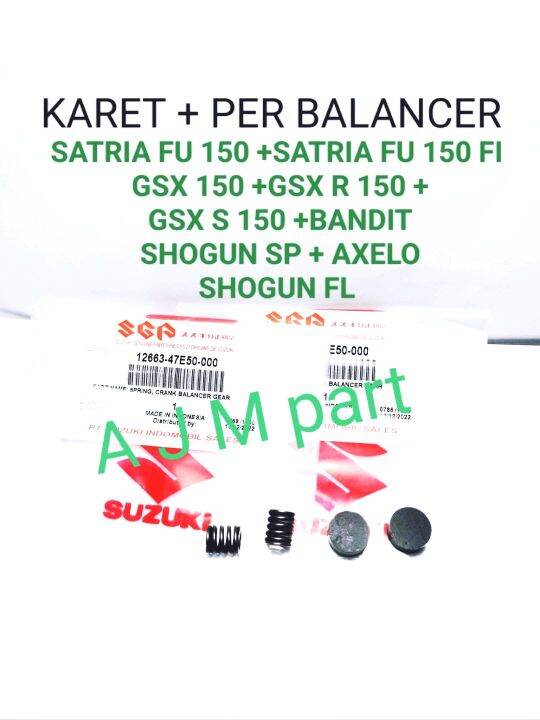 KARET BALANCER PER BALANCER SUZUKI GSX 150 SATRIA FU 150 GSX R 150 GSX ...