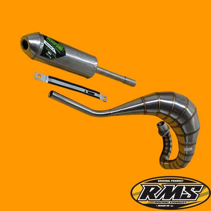 knalpot motor udang trail satria staenlis 2 tak | Lazada Indonesia knalpot motor udang trail satria staenlis 2 tak | Lazada Indonesia