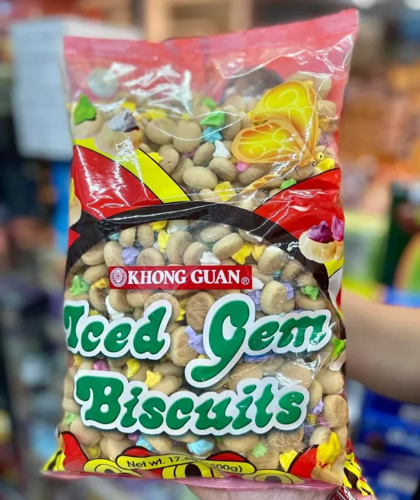 iced gem biscuit 220 g / 500 g vanilla or choco flavor | Lazada PH
