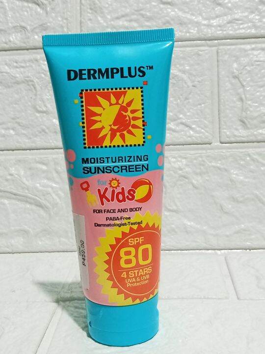 Dermplus moisturizing sunscreen 100ml( SPF 80) | Lazada PH