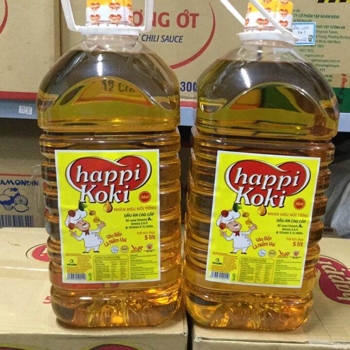 dầu ăn happy Koki 5lít | Lazada.vn