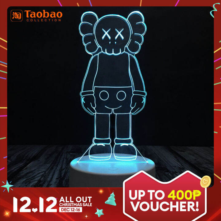 KAWS Doll Ornaments Peripheral Prototype Elements Creative Trendy Lamp ...