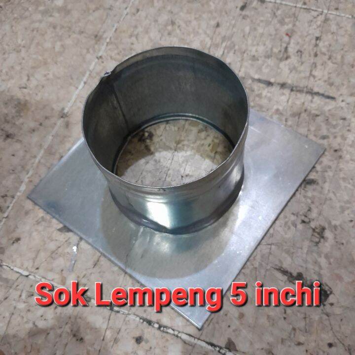 Sok lempeng flexible ducting 5 in / Sok Sambungan Dia 5 Inch untuk ...