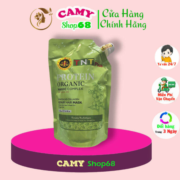 TNT_ Kem Hấp Ủ Xả Phục Hồi Tóc Protein TNT 500ML | Phục Hồi Tóc, Giúp ...