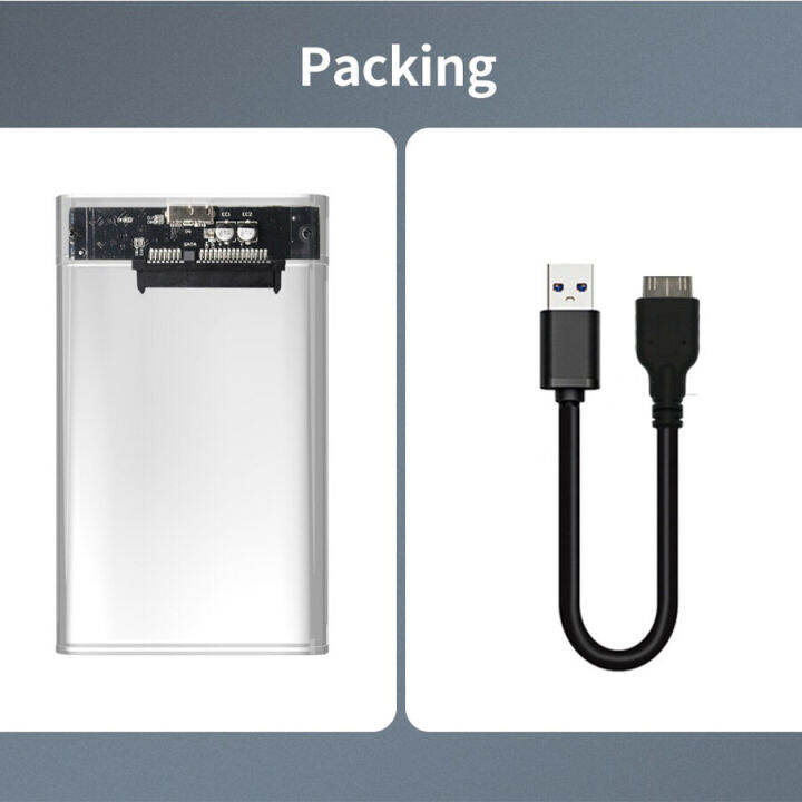 USB 3.0 External Box Hard Drive 2.5 กล่องใส่ฮาร์ดดิส External Hard ...