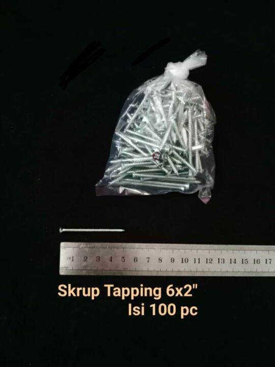 [Harga:100pc]Skrup Tapping JF(+) 6 x 2" | Lazada Indonesia