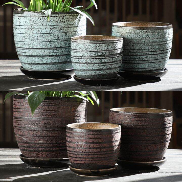 (Smaller Vase Set) Ceramic Flower Vase /Pasu Seramik / Pasu Bunga ...