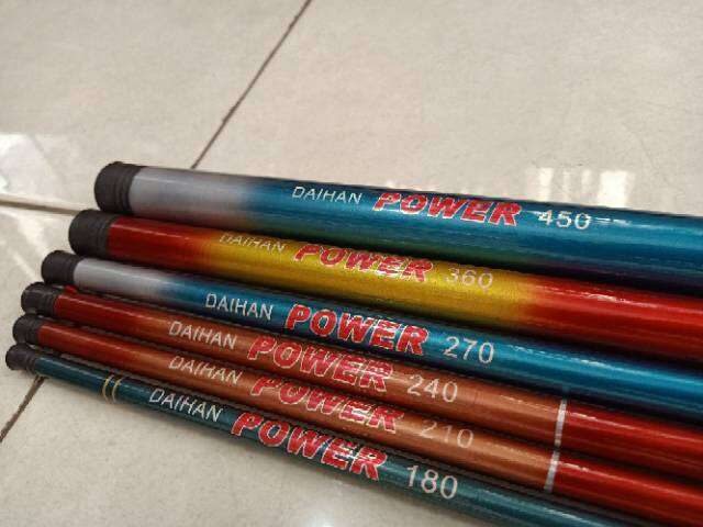 joran TEGEK fiber ruas pendek DAIHAN POWER ruas 40cm | Lazada Indonesia