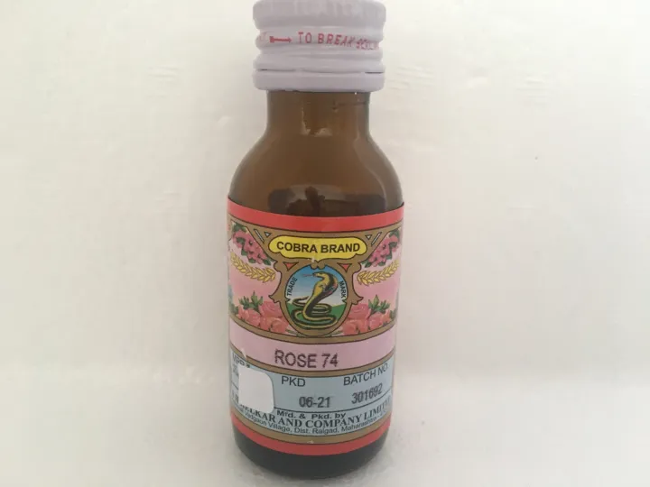 COBRA BRAND ROSE74 ATTAR 25g | Lazada