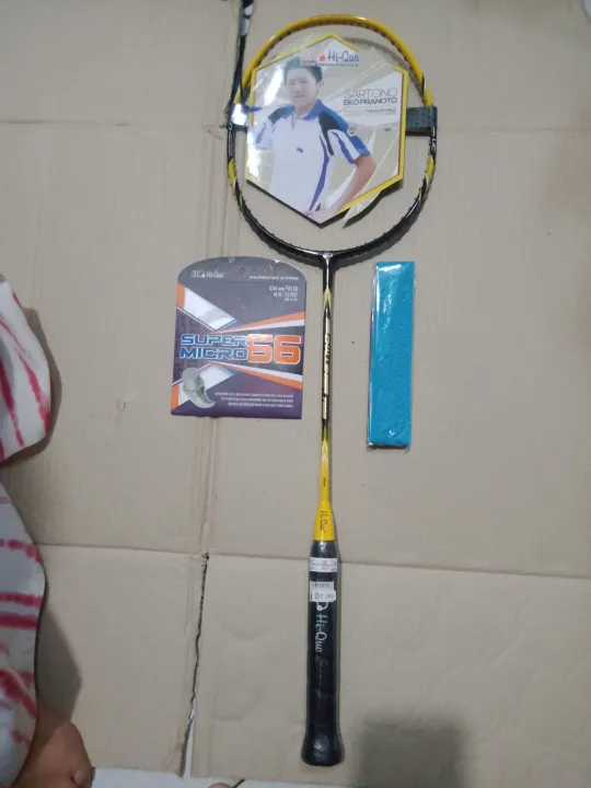 RAKET BADMINTON HIQUA NEW CHALLENGER PILIHAN PEMAIN GEDUNG | Lazada ...